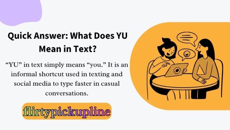 YU Meaning in Text: What Does YU Mean in Chat?